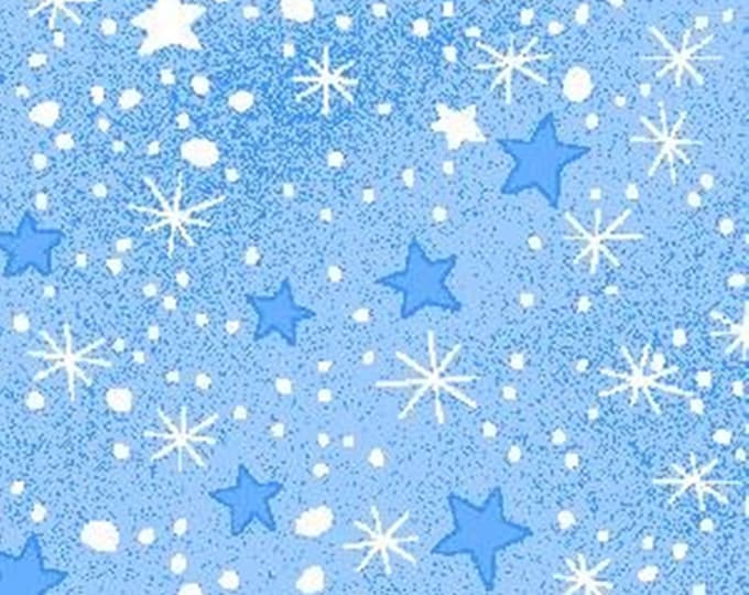 Blue Mini Stars Prints Comfy Flannel Prints From A.E. Nathan - Etsy