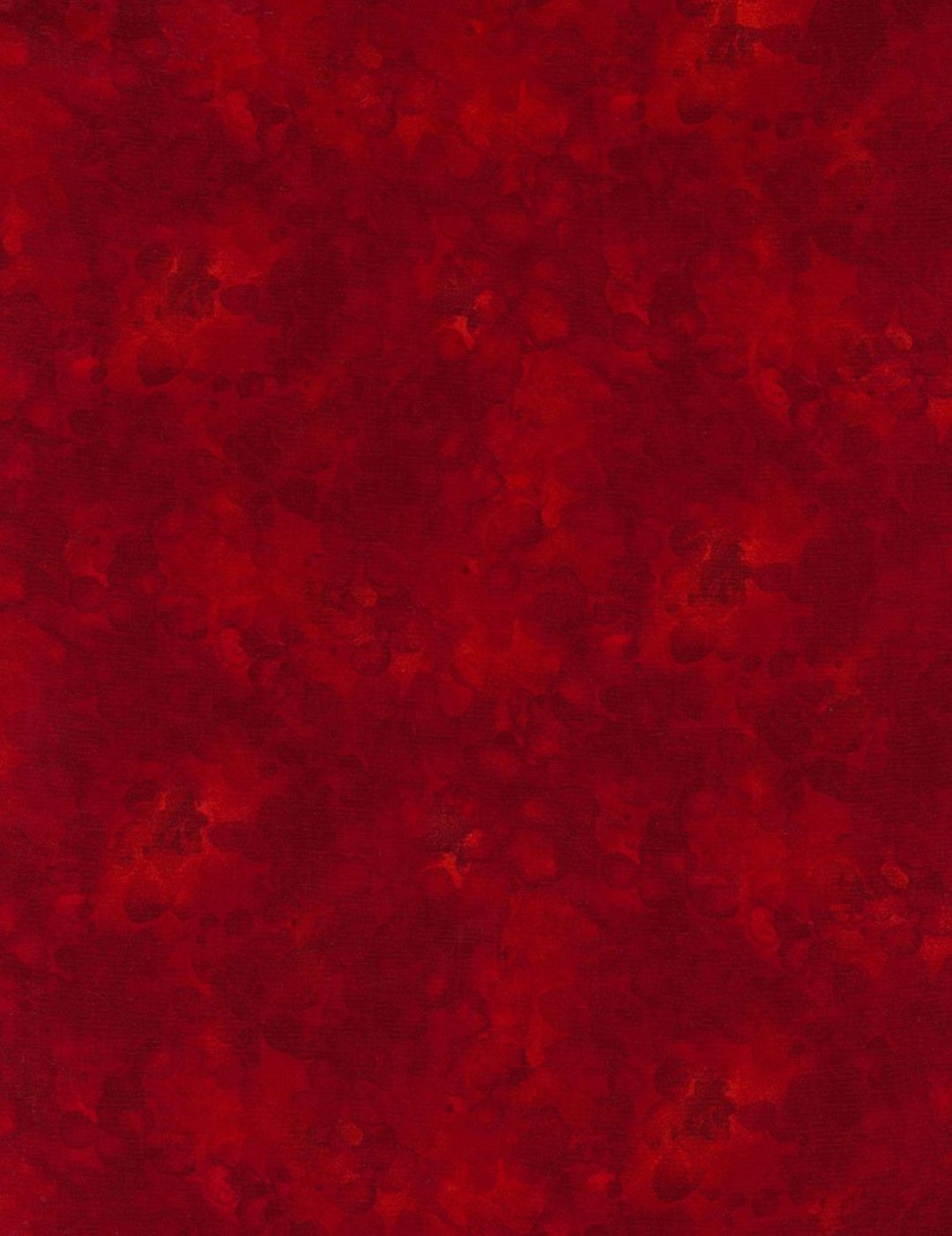 Cherry Red, Solid Ish Basic Watercolor Texture, Timeless Treasures ...