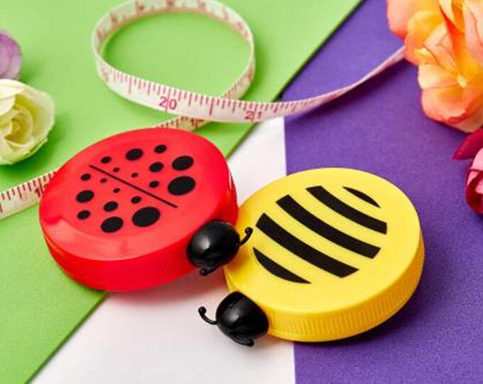 Bee and Ladybug Tape Measure Retractable Measuring Tape From Tacony - Etsy