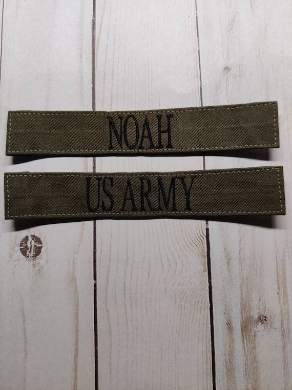 Embroidered Name Tapes