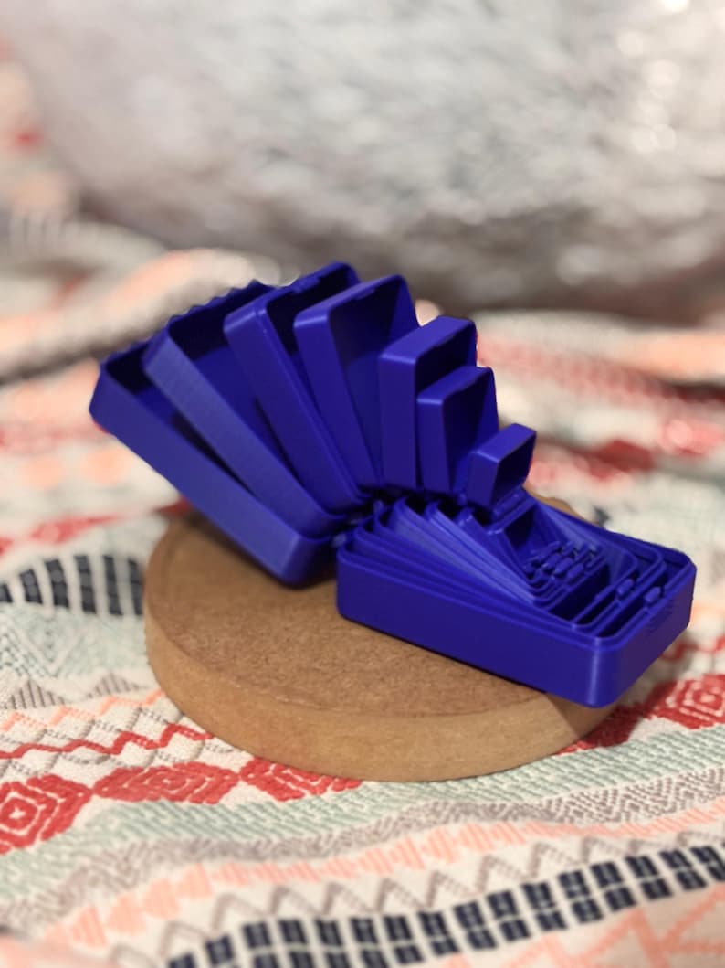 3D Printed Nesting Boxes, Geometric Desk Organizer, Modern Home Decor ...