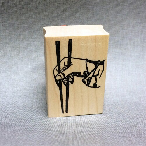 Set of 2 Hands Pointing RUBBER STAMP Hand Stamps Finger | Etsy