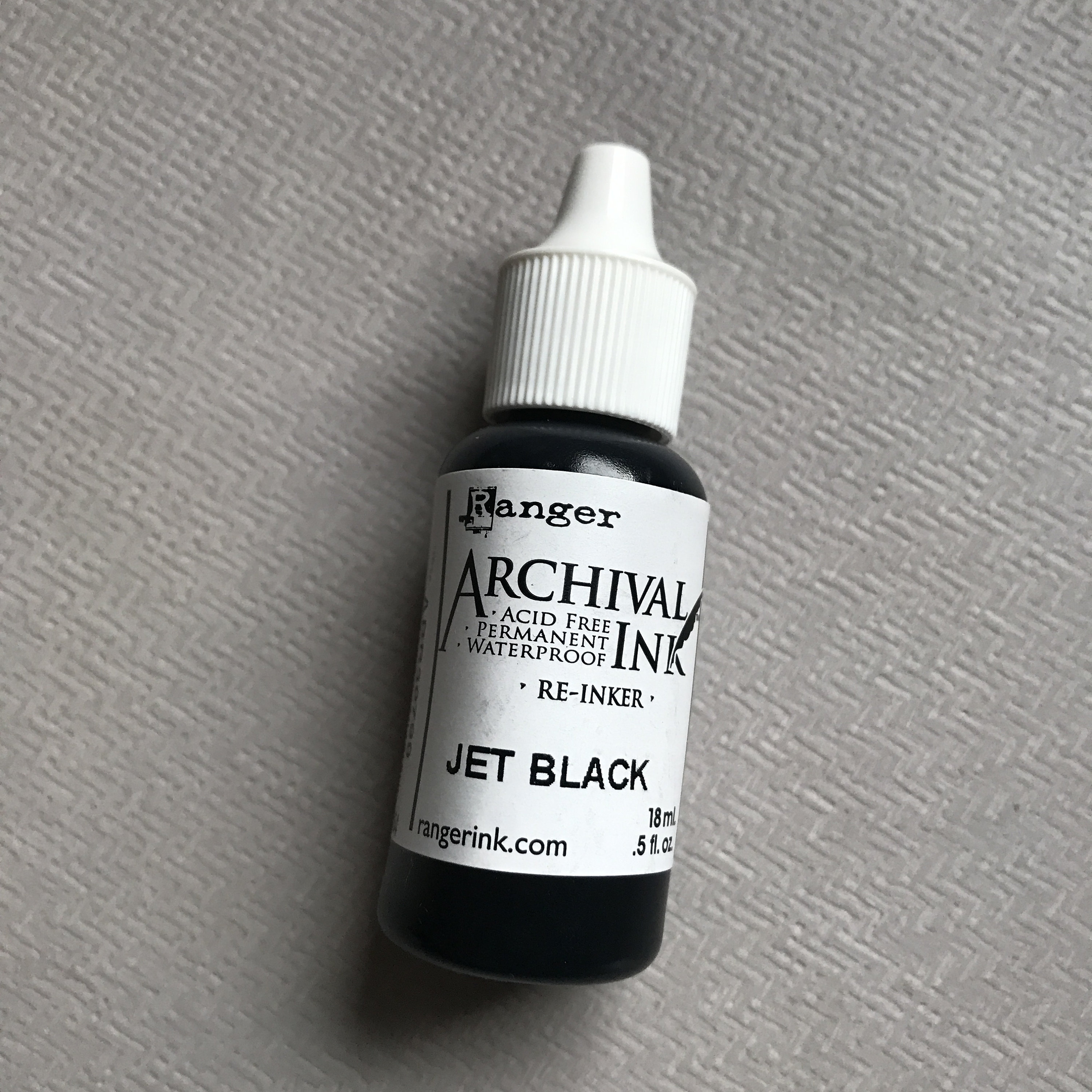 Ranger Archival Jet Black Ink Stamp Pad or Jet Black Reinker | Etsy