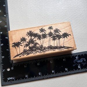 Vintage Stampscapes Outdoor Nature Landscape Cabin Scene Rubber Stamps ...