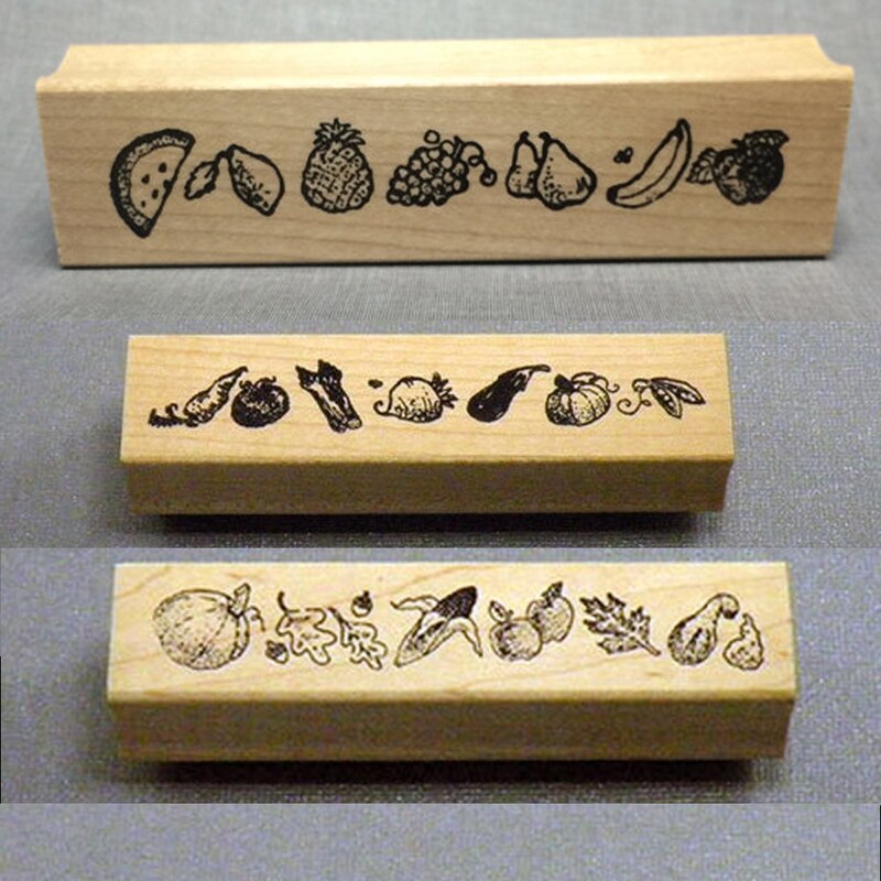 Vegetable Stamp - Etsy
