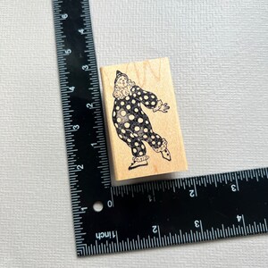 Vintage Rare Circus Clown Wood Mounted Rubber Stamps - Etsy