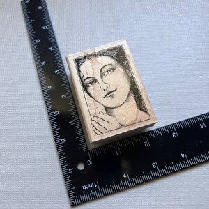 Rubber Stamps Vintage Eyes and Faces Wood Mounted Rubber Stamps Rubber ...