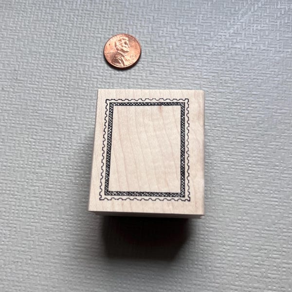 Frame Rubber Stamp - Etsy