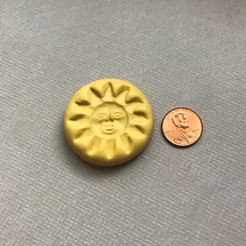 Silicone Bright Sun Face Mold for Resin, Clay, or Fondant - Etsy