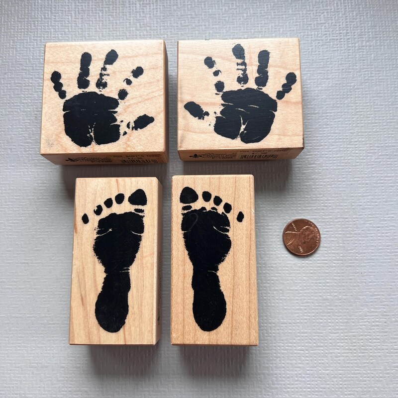 Footprint Stamp - Etsy