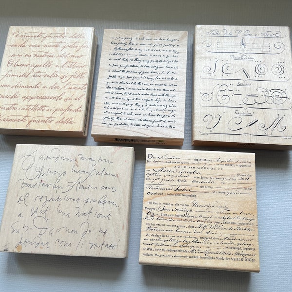 Large Rubber Stamp - Etsy