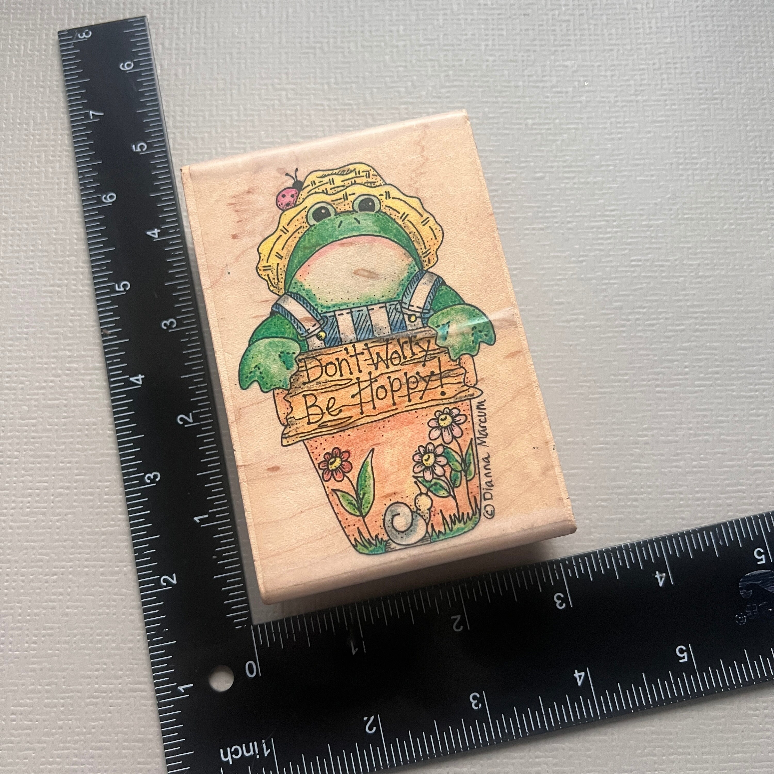 Vintage Rubber Stamp Pick Your Cute Character Wood Mounted Stamp From ...