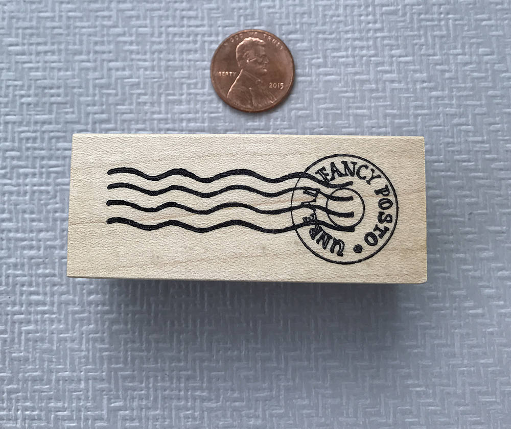 Mail Art Postal Cancellation Rubber Stamp | Etsy