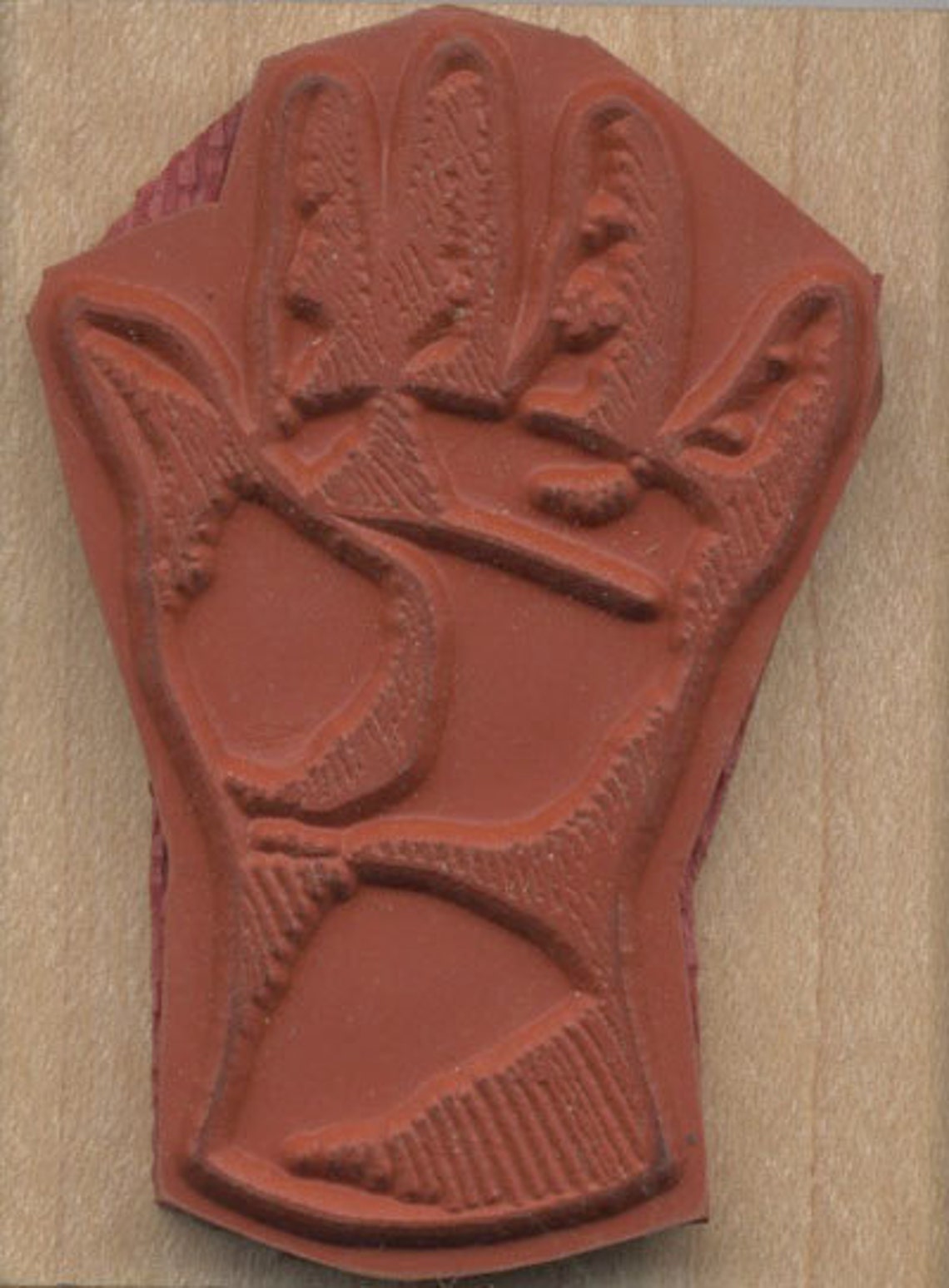 Rubber Stamp Hand - Etsy