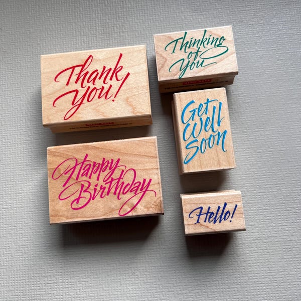 Get Well Stamps - Etsy