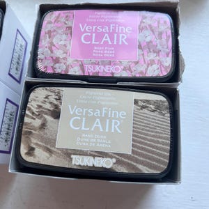 New Colors Versafine Clair Inkpads Tsukineko’s Versa Fine Clair Stamp ...