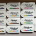 Ranger Archival Jet Black Ink Stamp Pad or Jet Black Reinker or Stamp ...