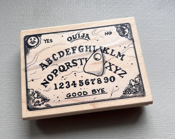 Rubber Stamp Ouija Board Fortune Teller Magic Stamp From Viva ...
