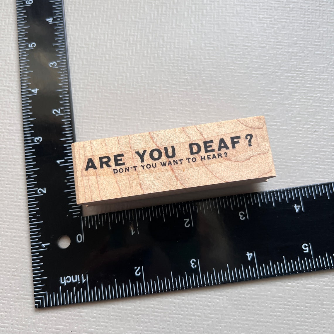 Rubber Stamp Pick Your Funny Word Saying or Phrase Wood Mounted Stamps ...
