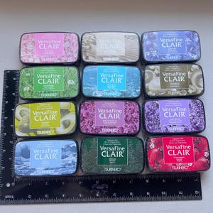 New Colors Versafine Clair Inkpads Tsukineko’s Versa Fine Clair Stamp ...