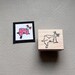 Ladybug Corner Rubber Stamp - Etsy