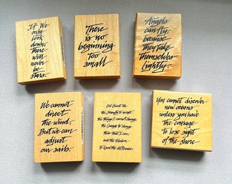 Rubber Stamps Sayings - Etsy