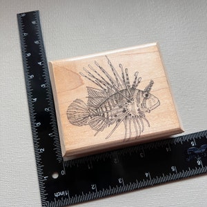 Vintage Pick Your Fish Rubber Stamp From Mostly Animals - Etsy
