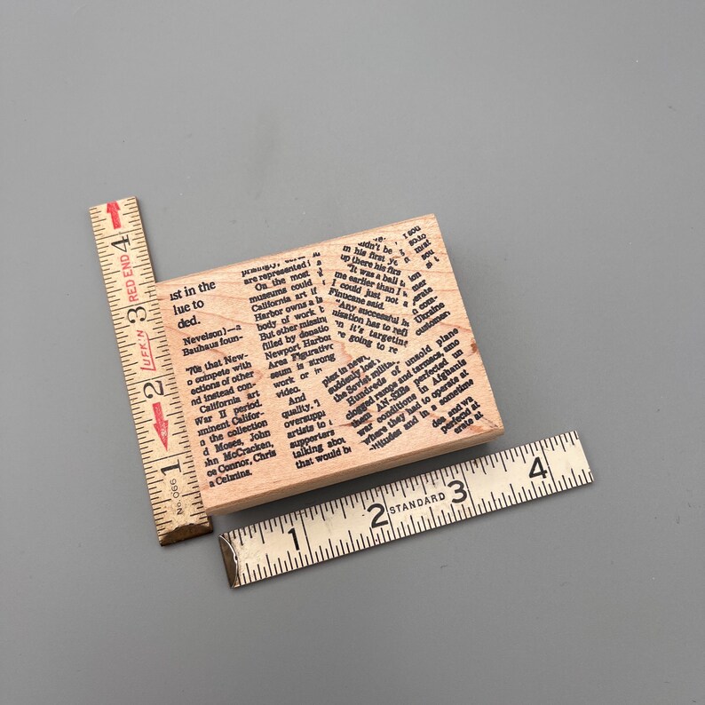 Vintage Rubber Stamp Script Writing Word Background Stamps - Etsy