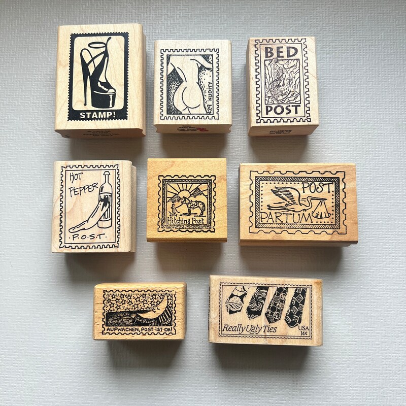 Funny Stamp - Etsy