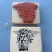 Ancient Greek God Zeus Rubber Stamp - Etsy