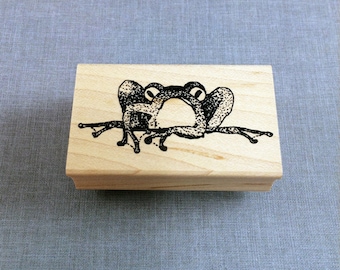 Rubber Stamp Frog Toad in Pants Stamping Supplies the Wind in the ...