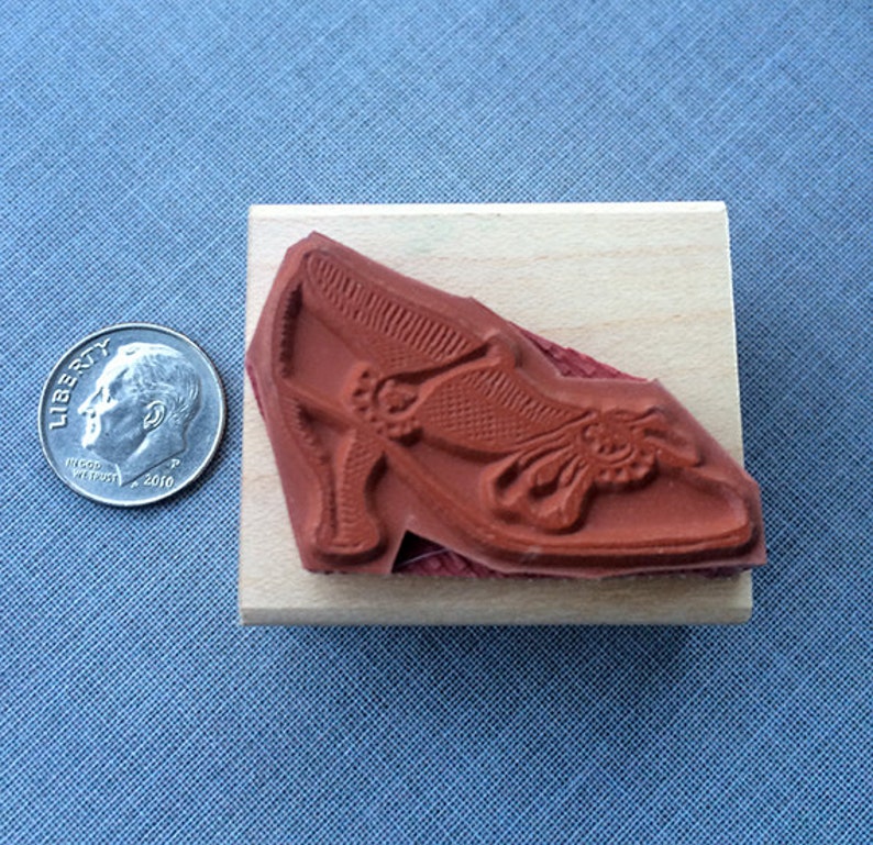 Victorian Shoe Rubber Stamp - Etsy Australia