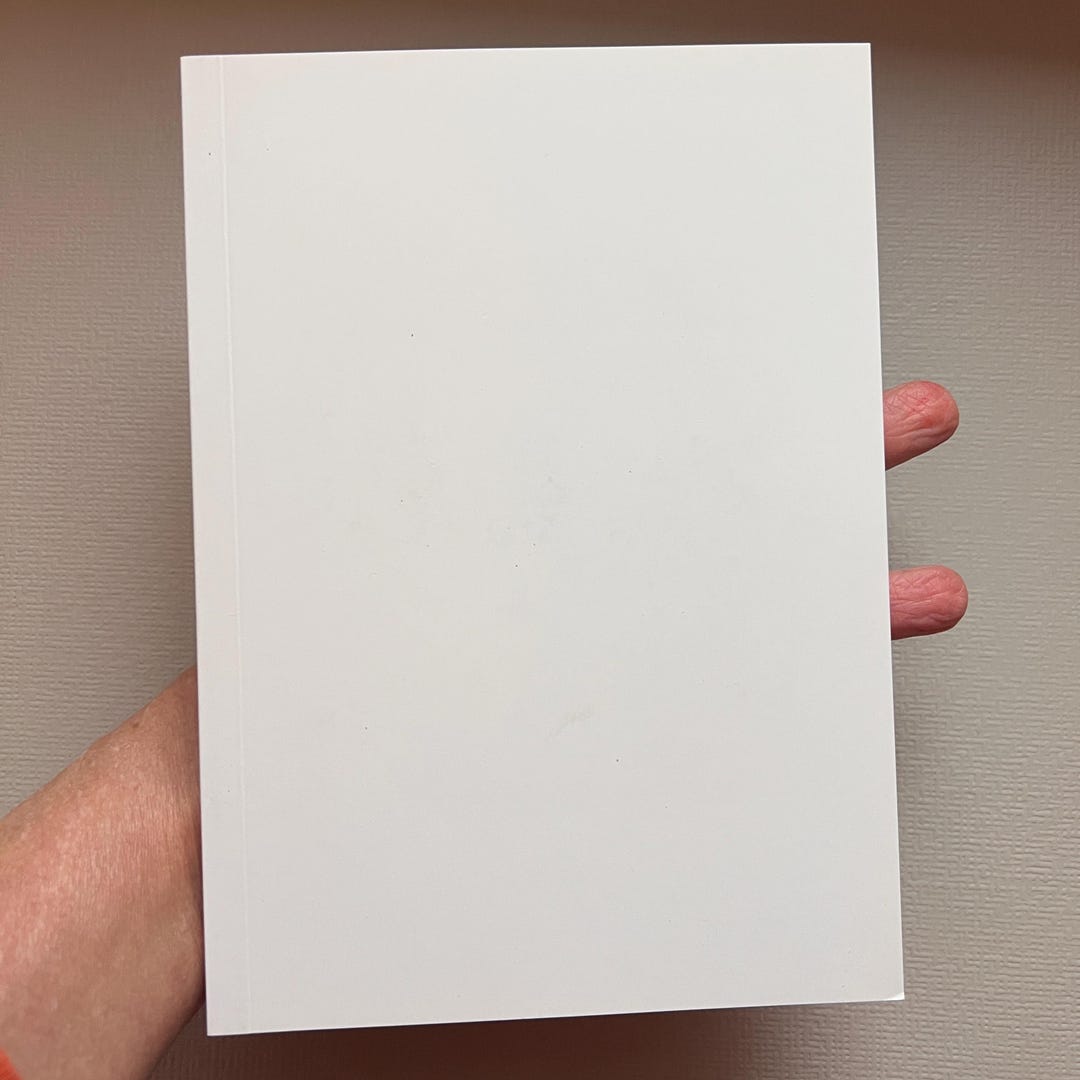 Blank Notebook 192 Pages 5.5 X 7 Perfect Bound 120gsm Blank Journal ...