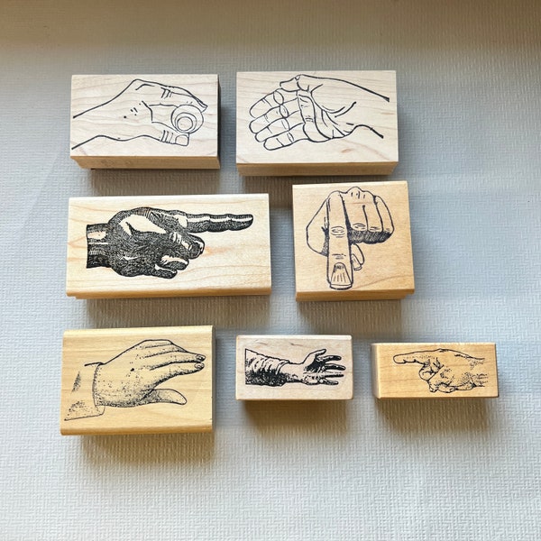 Hand Rubber Stamp - Etsy