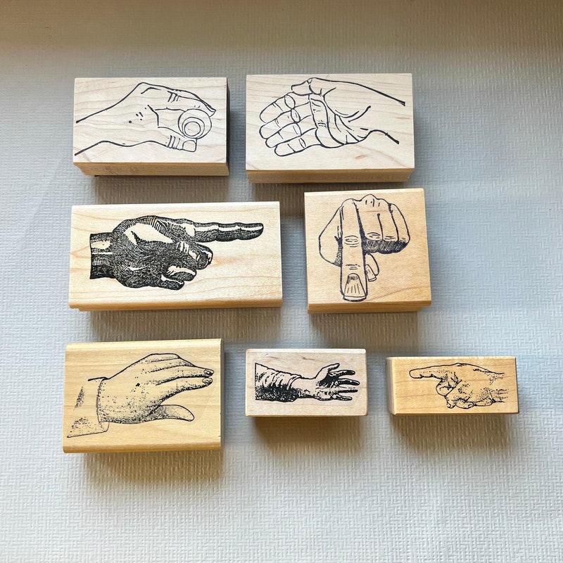 Hand Rubber Stamp - Etsy