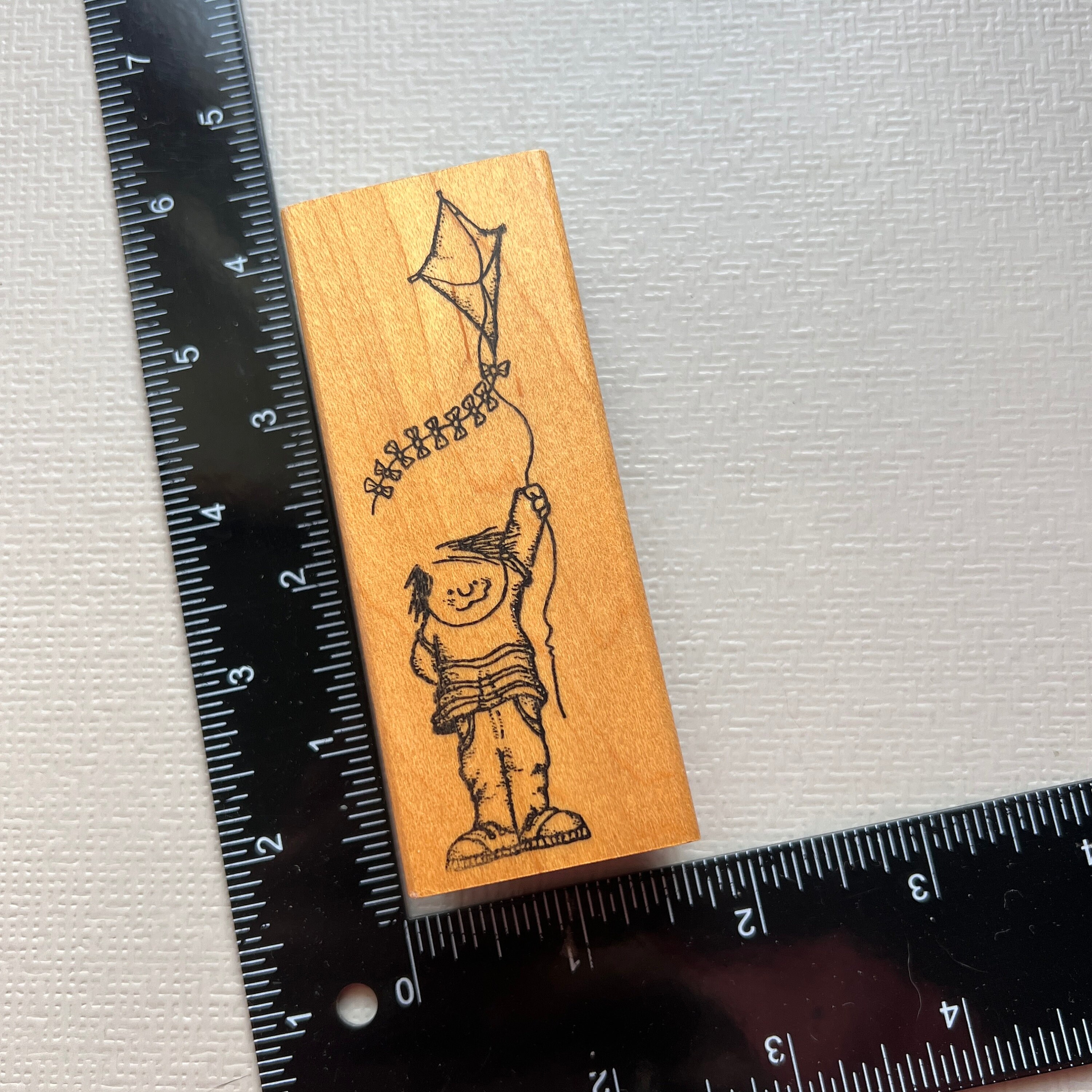 Vintage Rare Rubber Stamp People Characters From Remarkables - Etsy