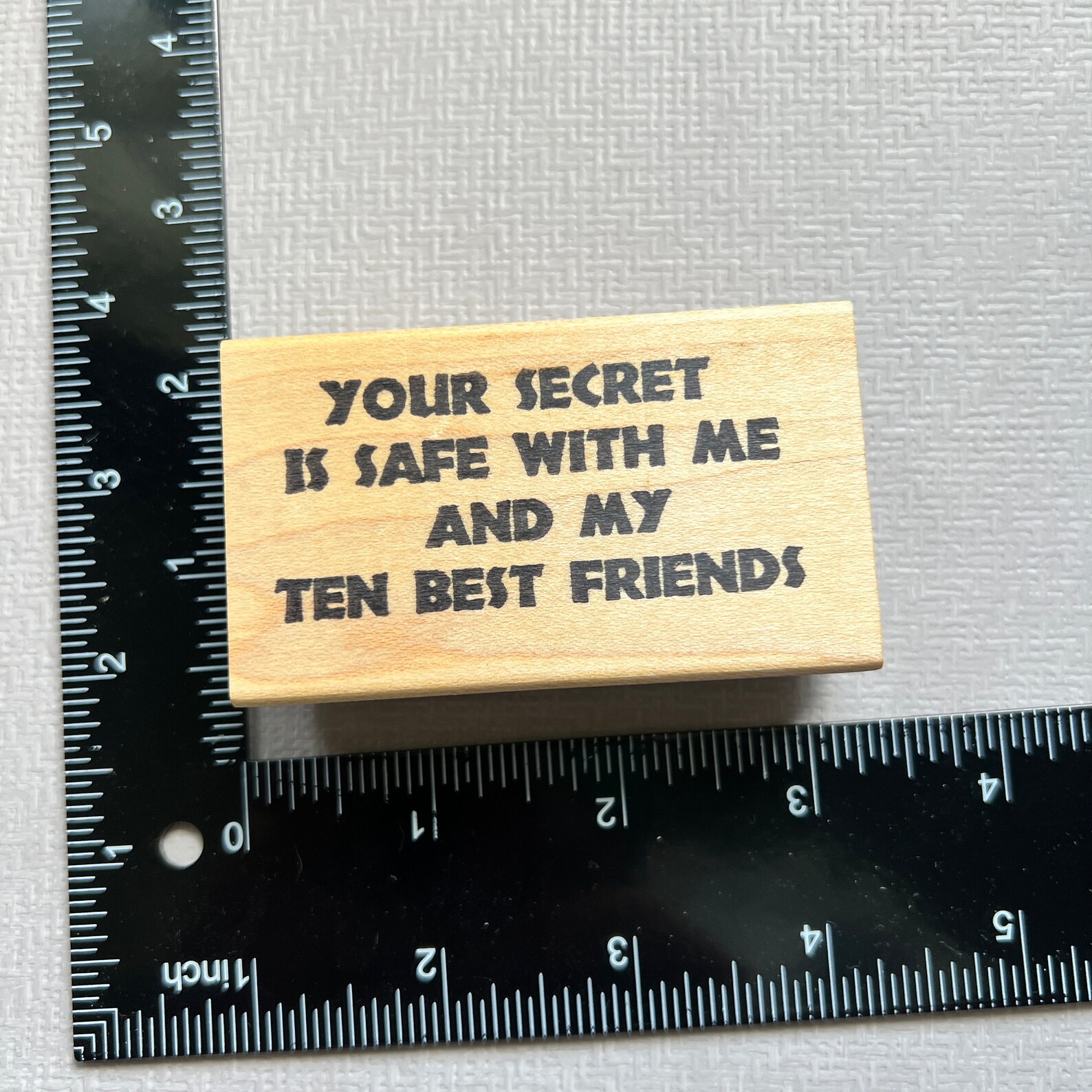 Vintage Sayings Word Rubber Stamps From Stamp on It - Etsy