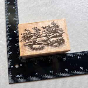 Vintage Stampscapes Outdoor Nature Landscape Scene Rubber Stamps - Etsy