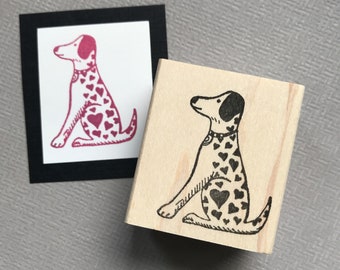 Poodle Rubber Stamp Dog Stick Figure D21220 Wood Mounted - Etsy