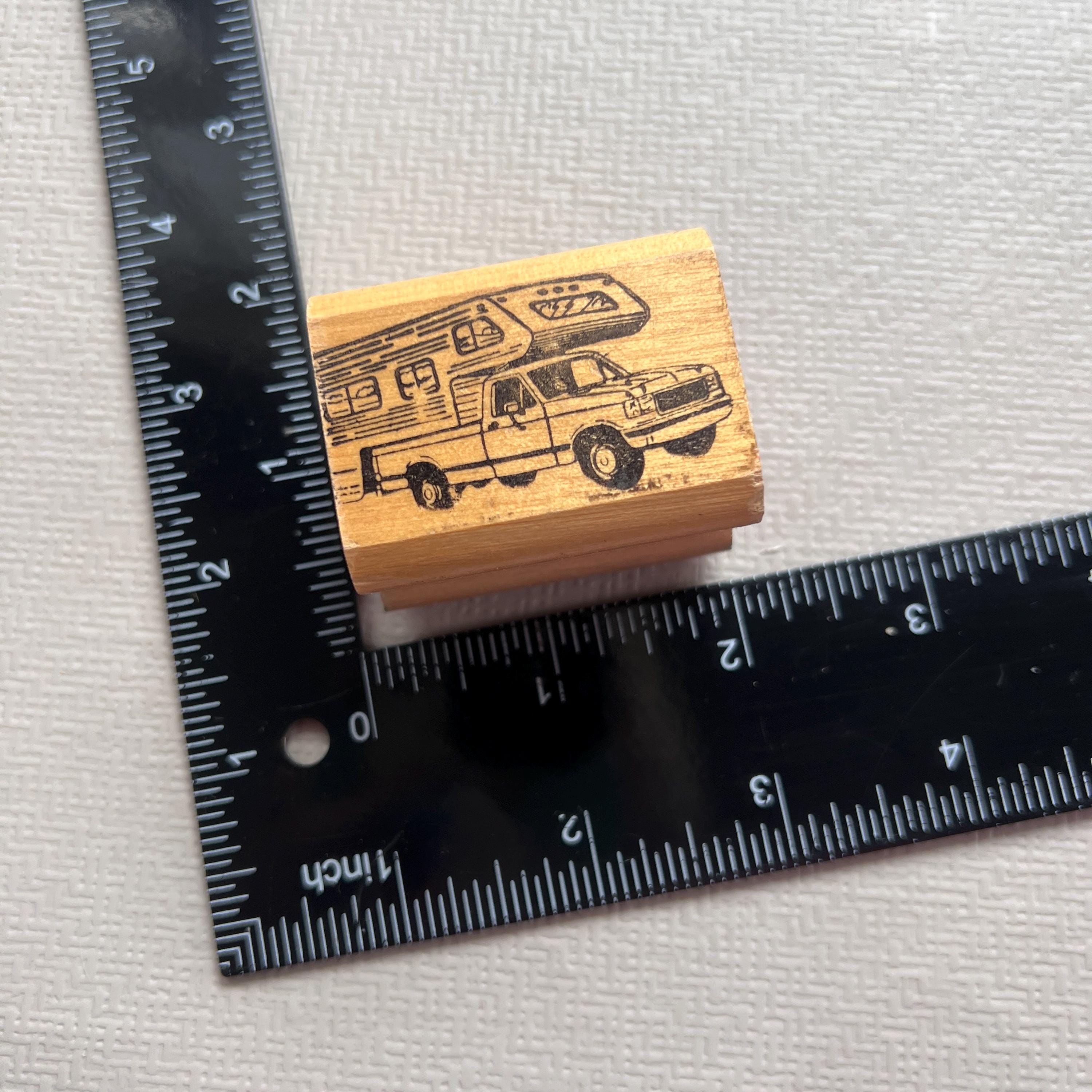 Vintage Transportation Rubber Stamps Balloon, RV, Bike, Boat or Plane ...