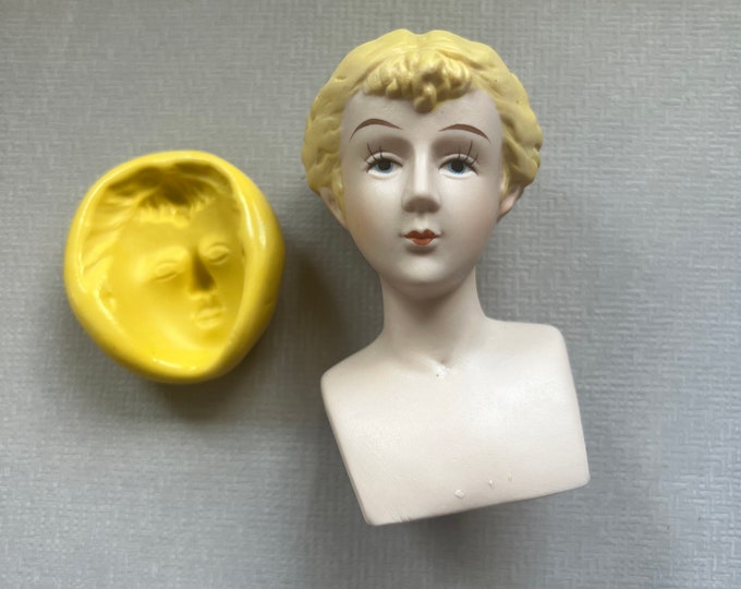 Silicone Victorian Doll Face Mold for Resin, Clay, or Fondant - Etsy