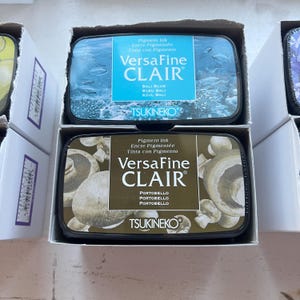 New Colors Versafine Clair Inkpads Tsukineko’s Versa Fine Clair Stamp ...