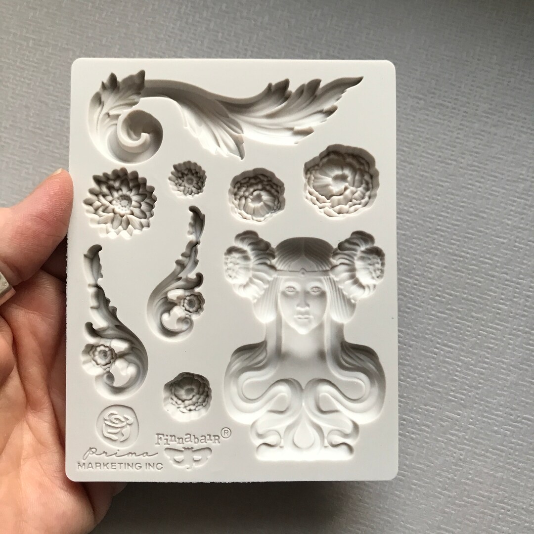 Prima Redesign Decor Moulds® – 3.5"x4.5" Mould Fairy Garden – Mixed ...