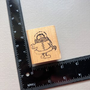 Vintage Rare Rubber Stamp People Characters From Remarkables - Etsy