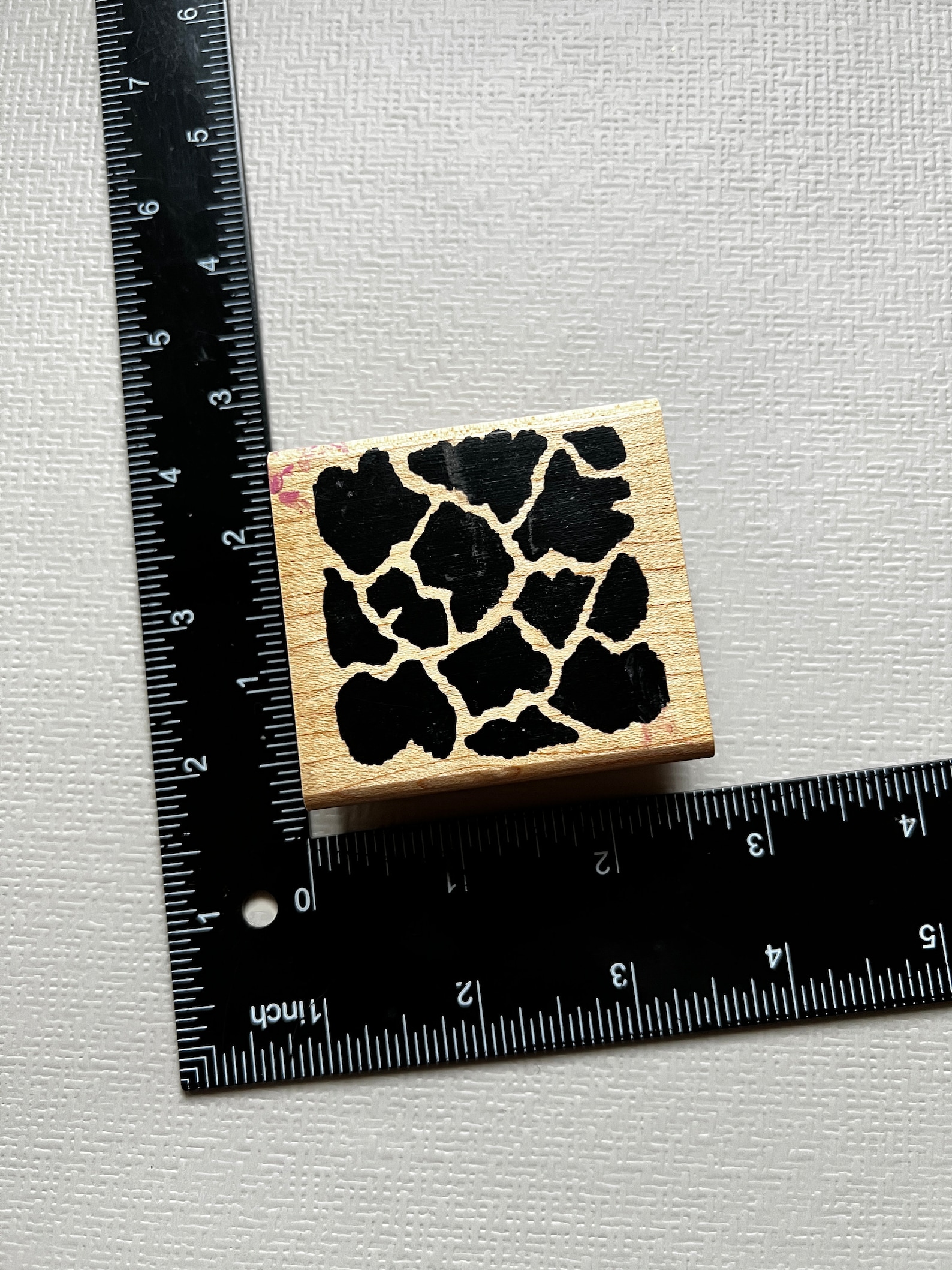 Vintage Rubber Stamp Patterns, Dots and Swirls From Fun Stamp Company ...