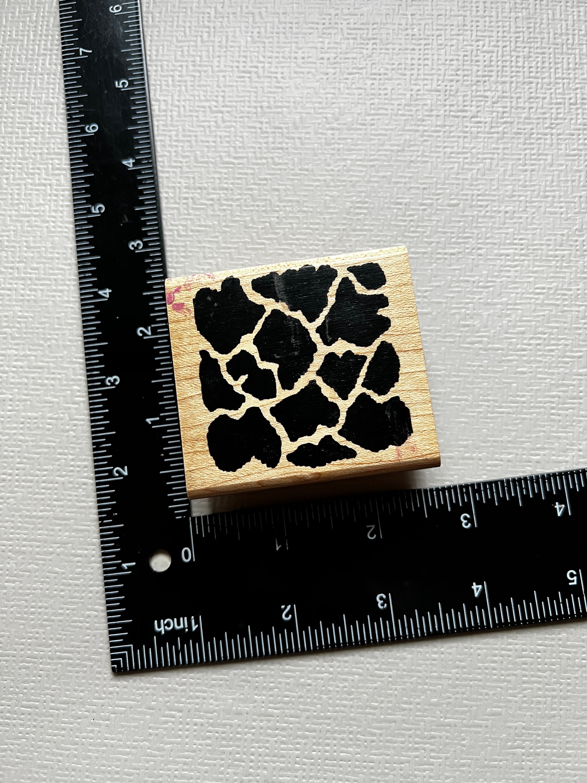 Vintage Rubber Stamp Patterns, Dots and Swirls From Fun Stamp Company ...