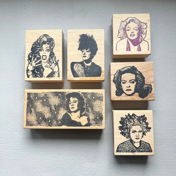 Vintage Rubber Stamp - Etsy