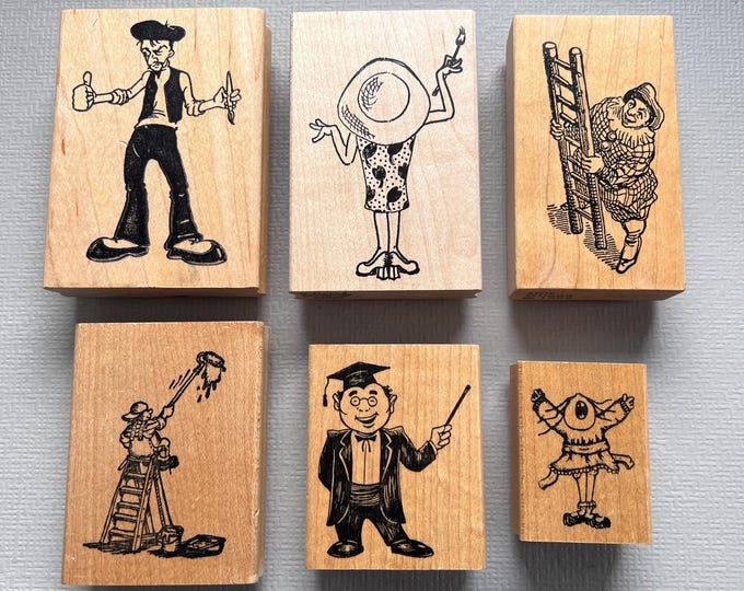 Pick Your Rare Vintage B. Kliban the Cat Sumo Rubber Stamps - Etsy