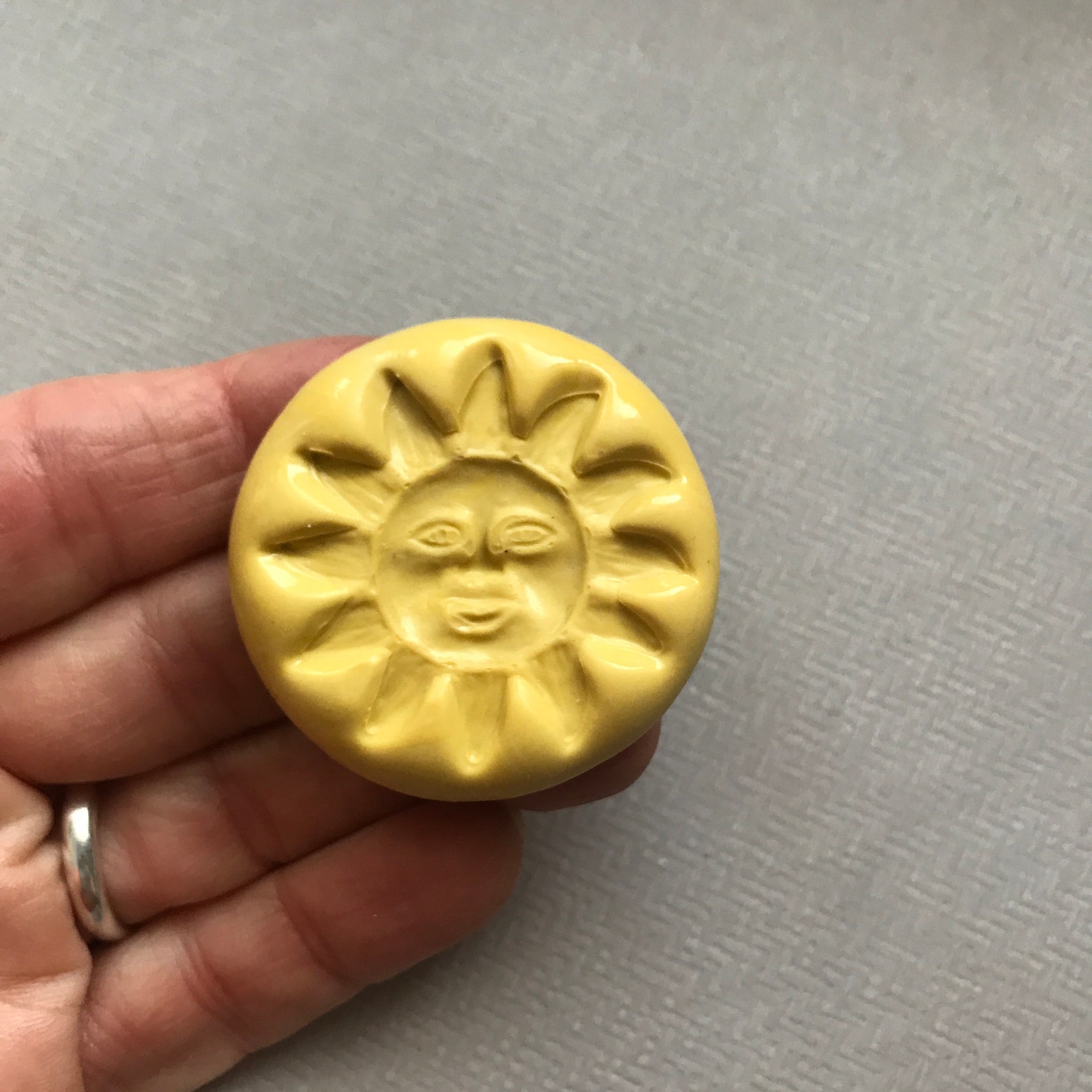 Silicone Bright Sun Face Mold for Resin, Clay, or Fondant - Etsy