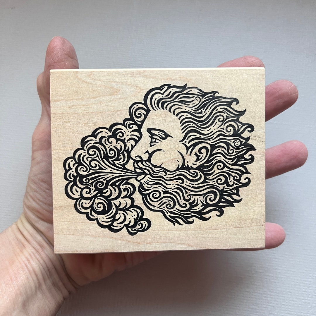 Vintage Rubber Stamp Greek Goddess Zeus Judikins Rubber Stamp - Etsy